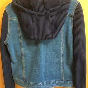 Sigrid Olsen | Jackets & Coats | Nwt Sigrid Olsen So Blue Hooded Jean ...